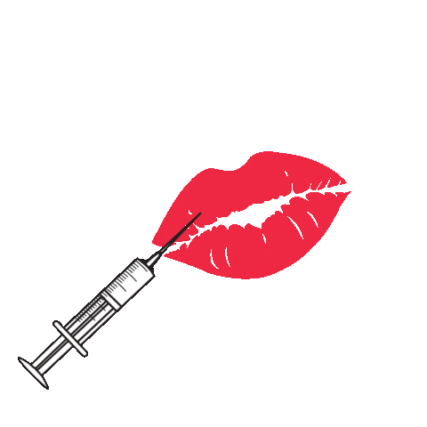 Lips Lip Filler Sticker by Injex Clinics for iOS & Android | GIPHY