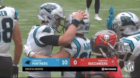Carolina Panthers Football GIF by NFL - Find & Share on GIPHY