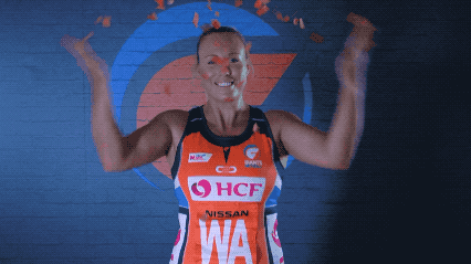 Celebrate Super Netball GIF by GIANTS - Find & Share on GIPHY