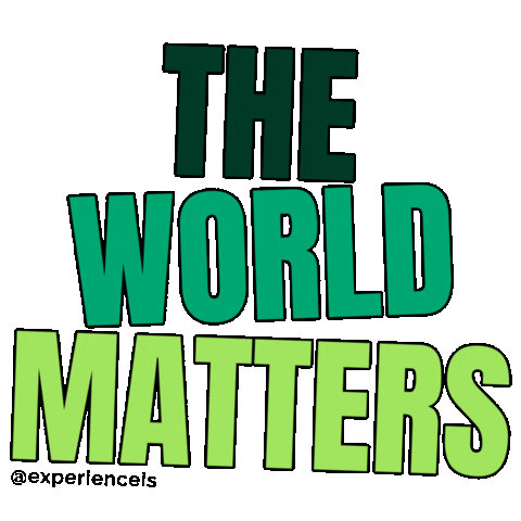 World Save Sticker by Experienceis for iOS & Android | GIPHY