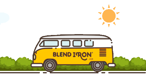 Kombi Roadster Sticker by Blend Iron for iOS & Android | GIPHY