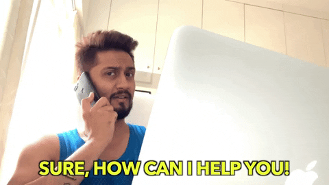 Helping How Can I Help You GIF by DigitalPratik™ - Find & Share on GIPHY