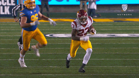 Football Run GIF by Pac12Network - Find & Share on GIPHY