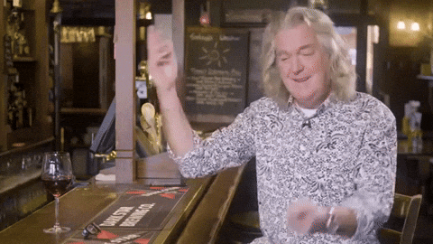 Happy James May GIF by DriveTribe - Find & Share on GIPHY