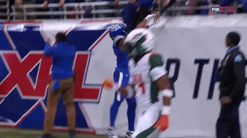 Football Celebration GIF by XFL - Find & Share on GIPHY