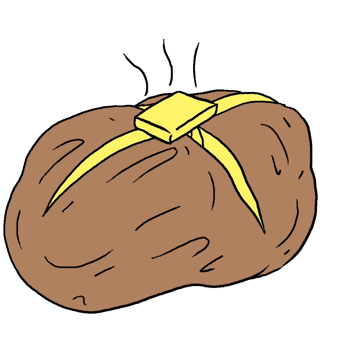 Potato Sticker by Bridget M for iOS & Android | GIPHY