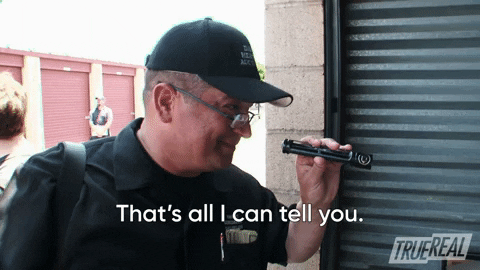 Bidding Storage Wars GIF by TrueReal - Find & Share on GIPHY