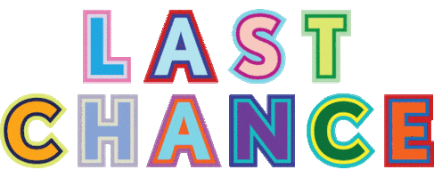 Last Chance Sticker by Elizabeth Sutton Collection for iOS & Android ...