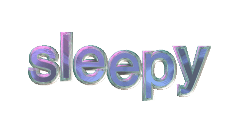 Sleepy Text Sticker by mess for iOS & Android | GIPHY