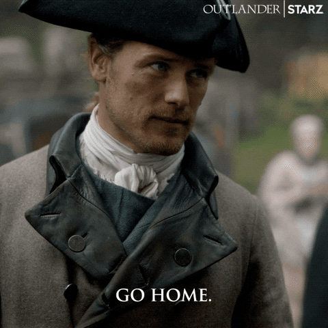 Season 5 Goodbye GIF by Outlander - Find & Share on GIPHY