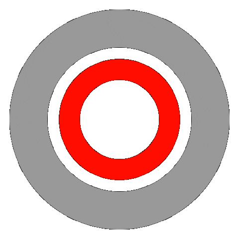 Logo Target Sticker by Studio040 for iOS & Android | GIPHY