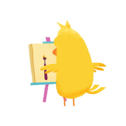 Drawing Painting Sticker by PlayKids for iOS & Android | GIPHY