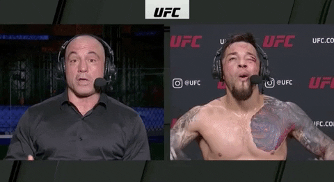 Joe Rogan Sport GIF by UFC - Find & Share on GIPHY