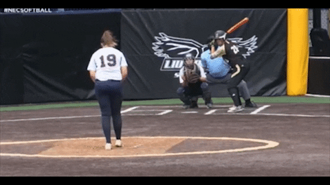 Strike Softball GIF by Robert Morris University Athletics - Find ...
