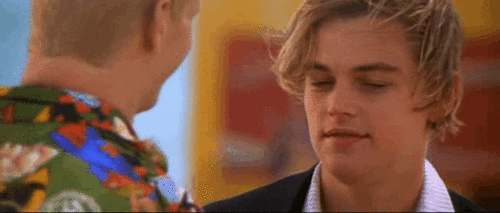Leonardo Dicaprio Romeo Gif