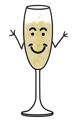 Sparkling Wine Cheers GIF - Find & Share on GIPHY