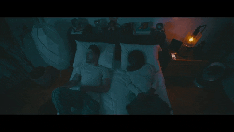 Dance Sleeping GIF by flybymidnight - Find & Share on GIPHY