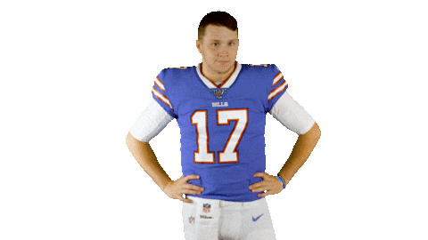 National Football League Shrug Sticker by Buffalo Bills for iOS ...