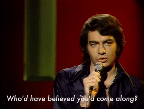 Neil Diamond GIF by The Ed Sullivan Show - Find & Share on GIPHY