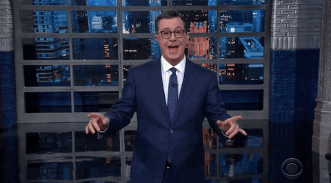 Stephen Colbert GIF by GIPHY News - Find & Share on GIPHY