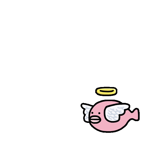 Angel Fish Sticker by milly cohen for iOS & Android | GIPHY