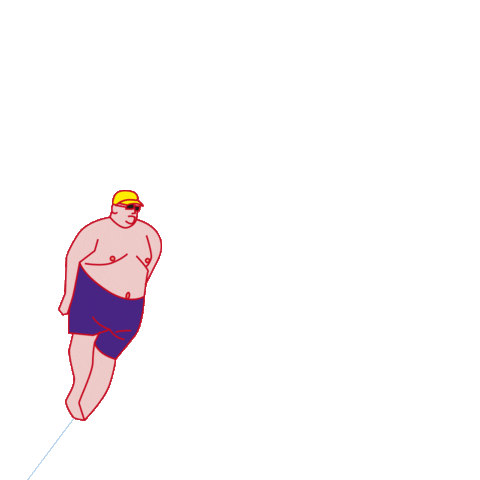 Man Flying Sticker for iOS & Android | GIPHY