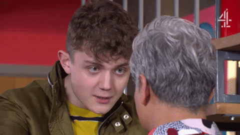 Tom Talking GIF by Hollyoaks - Find & Share on GIPHY