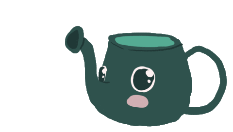 Water Grow Sticker by Abstrusa for iOS & Android | GIPHY