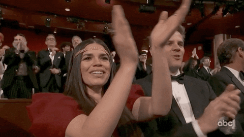 America Ferrera Clapping GIF by The Academy Awards - Find & Share on GIPHY