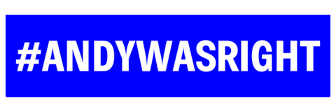 Andy Was Right Sticker for iOS & Android | GIPHY