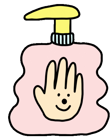 Wash Hands Soap Sticker by pey chi for iOS & Android | GIPHY