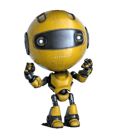 Happy Robot Sticker by O2 Slovakia for iOS & Android | GIPHY