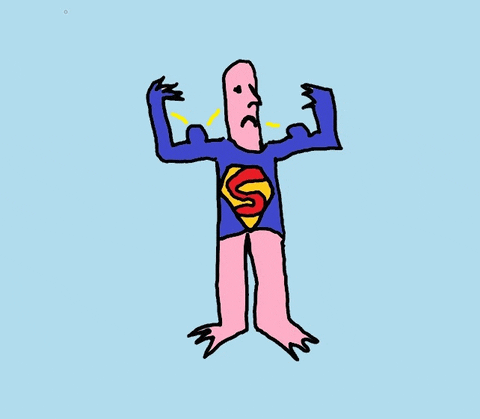 Superpower GIF by Caroline - The Happy Sensitive - Find & Share on GIPHY
