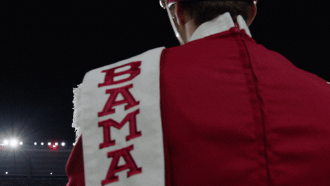 Alabama Football Roll Tide GIF by The University of Alabama - Find ...