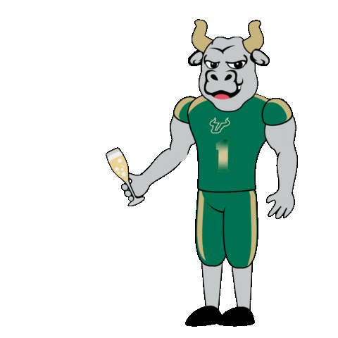 Happy New Year Usf Sticker by University of South Florida for iOS ...