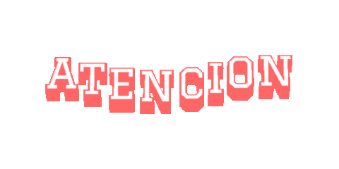 Atencion Sticker for iOS & Android | GIPHY