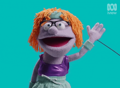 Puppet Reaction GIF by ABC TV + IVIEW - Find & Share on GIPHY