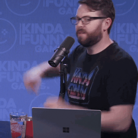 Throw Em Up One X GIF by Kinda Funny - Find & Share on GIPHY