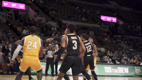 Basketball Wisconsin GIF by Milwaukee Panthers - Find & Share on GIPHY