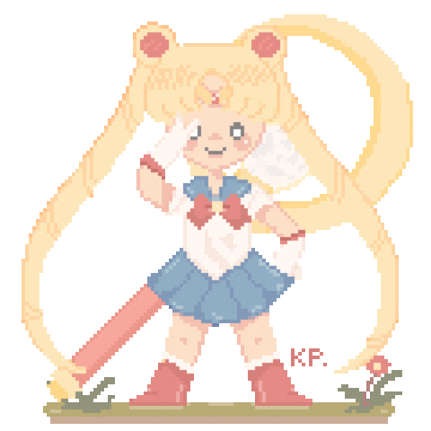 Pixel Magic Sticker by KP. for iOS & Android | GIPHY