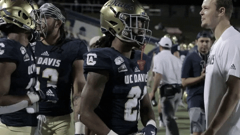 First Down 1St GIF by UC Davis - Find & Share on GIPHY
