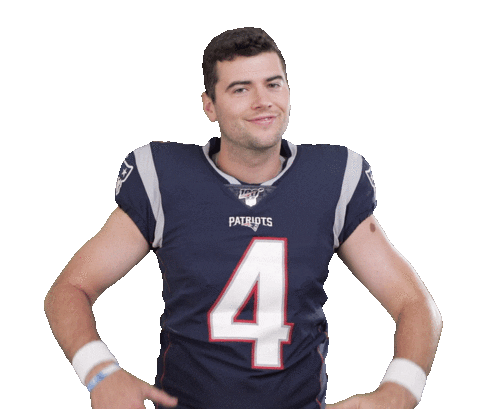 Jarrett Stidham Yes Sticker by NFL for iOS & Android | GIPHY