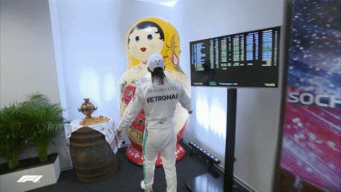 Happy Lewis Hamilton GIF by Formula 1 - Find & Share on GIPHY