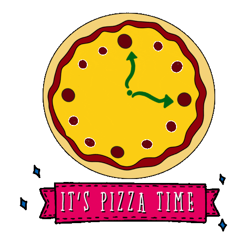 Pizza Time Sticker for iOS & Android | GIPHY
