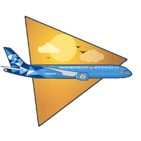 Premier League Travel Sticker by Etihad Airways for iOS & Android | GIPHY