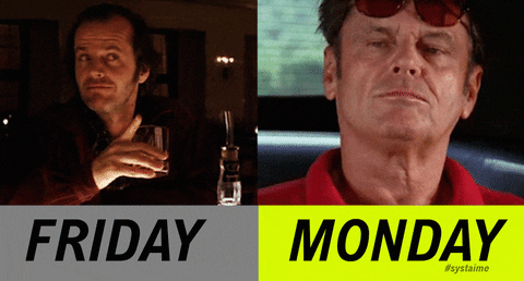 Tired Week End GIF by systaime - Find & Share on GIPHY