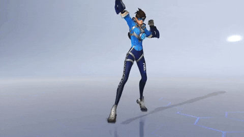 Overwatch Tracer GIF by Dallas Fuel - Find & Share on GIPHY