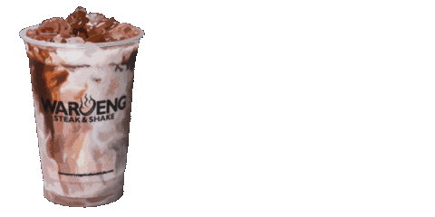 Chocolate Ws Sticker by Waroeng Steak and Shake for iOS & Android | GIPHY