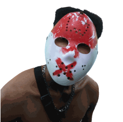 Jason Voorhees Carnaval Sticker by Quem Diria Produções for iOS ...