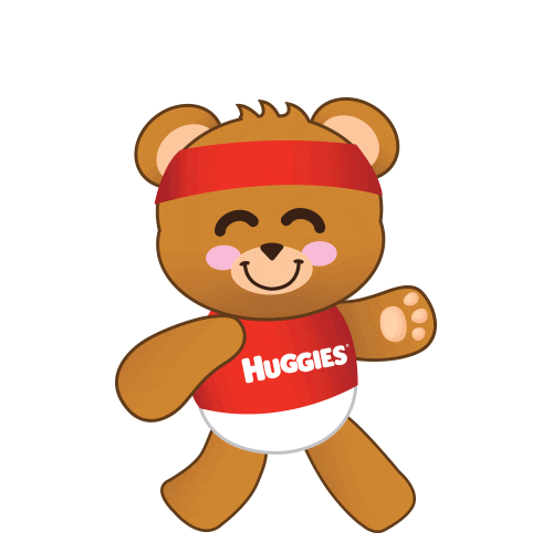 Huggies Bear Sticker by HuggiesMY for iOS & Android | GIPHY